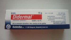 DIDERMAL (0,5 + 1,0) mg / g krema
