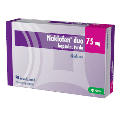 Naklofen duo 75 mg kapsula, tvrda